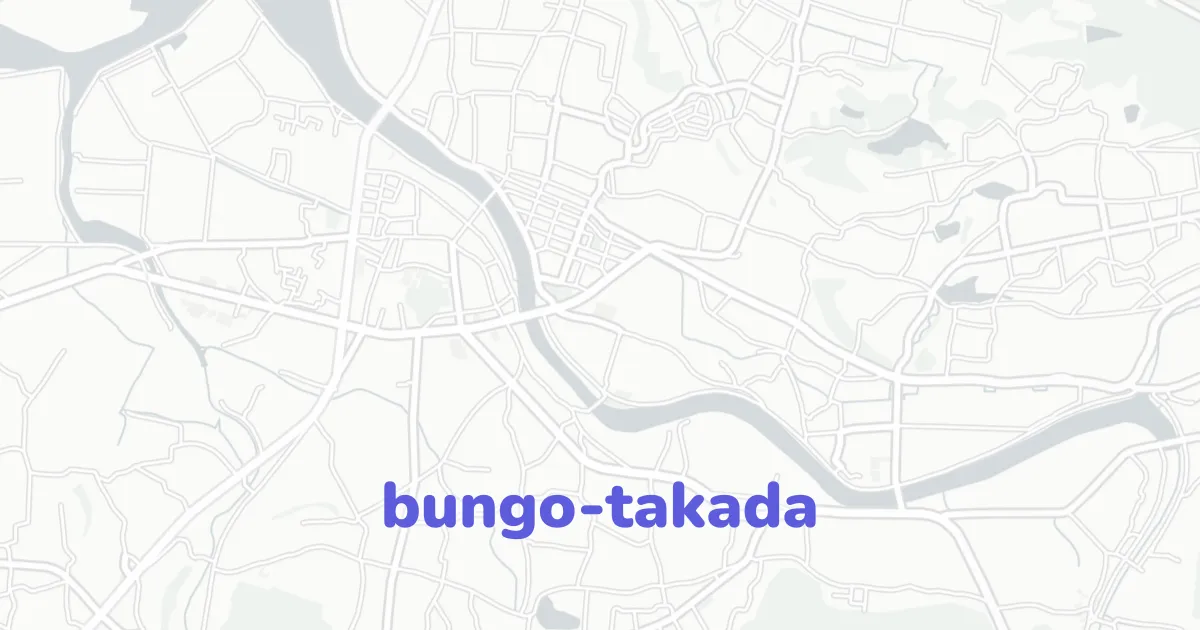 Bungo-takada Site Plan | DWG Site Plan | CAD ATLAS