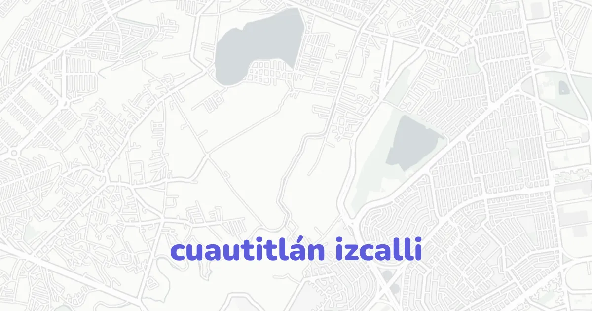 Cuautitlán Izcalli figure ground plan | CAD Atlas | CAD ATLAS