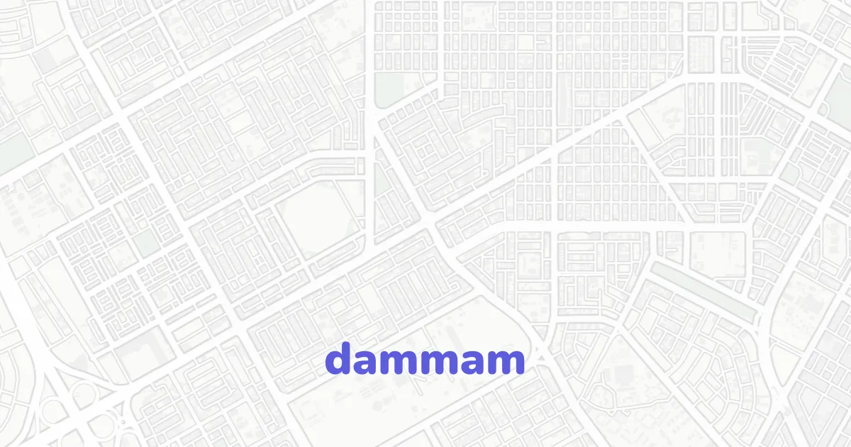 Dammam architectural map | CAD Atlas | CAD ATLAS