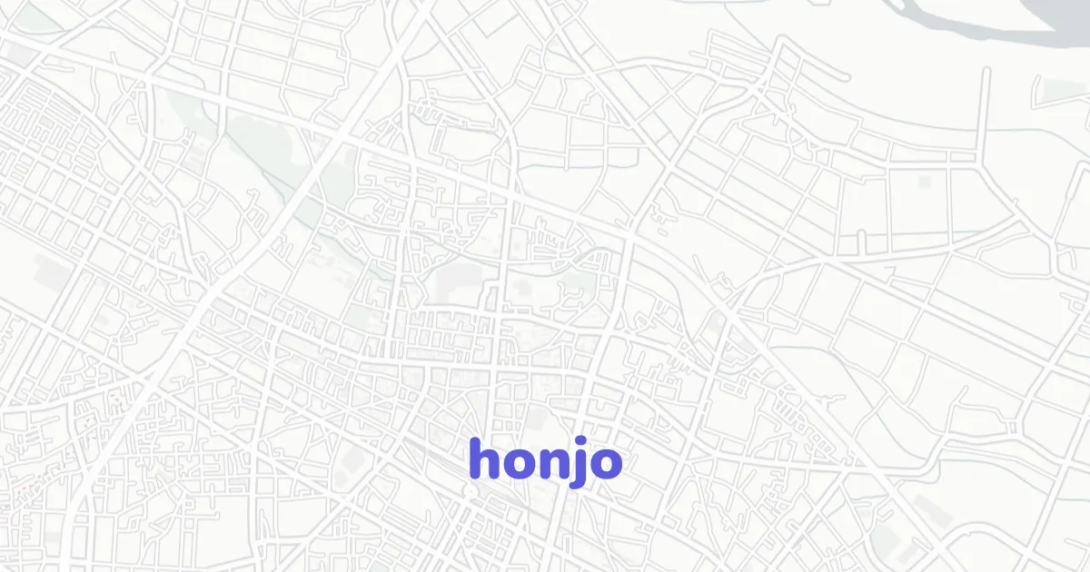 Honjo Site Plan | DWG Site Plan | CAD ATLAS