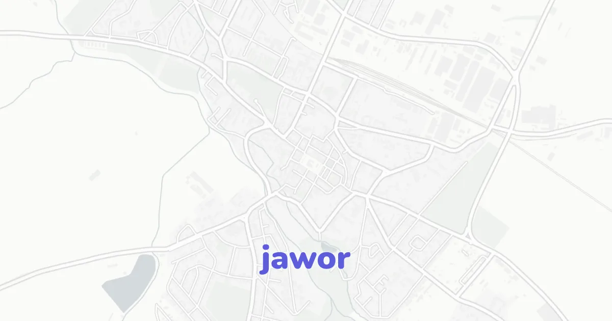 Jawor Site Plan | DWG Site Plan | CAD ATLAS