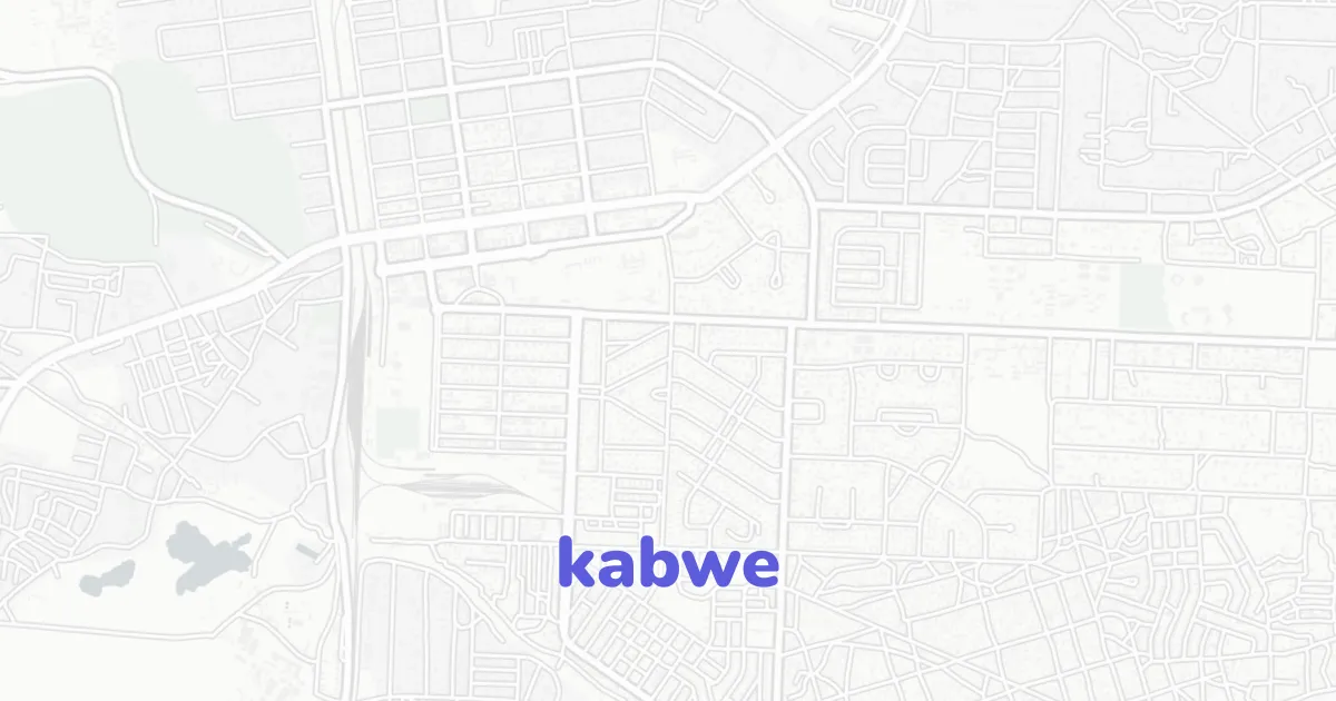 Kabwe Site Plan | DWG Site Plan | CAD ATLAS