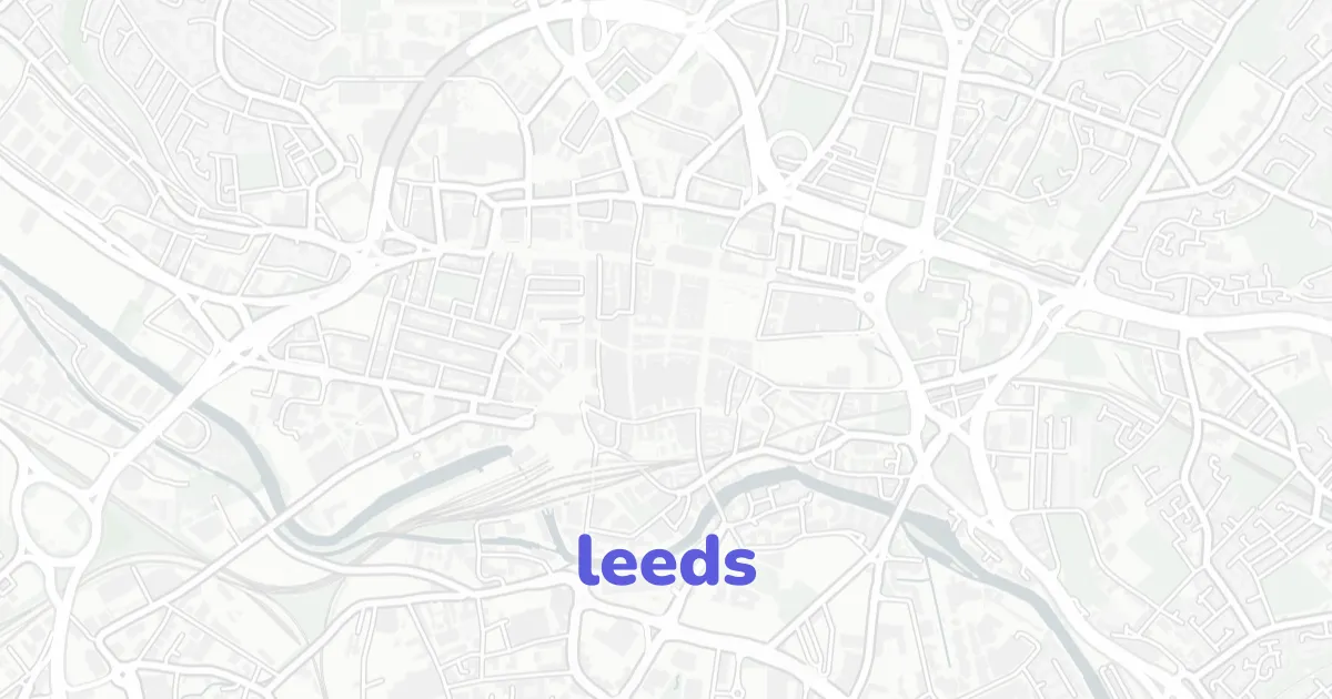 Leeds figure ground plan | CAD Atlas | CAD ATLAS