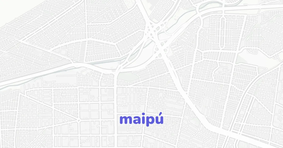 Maipú Site Plan | DWG Site Plan | CAD ATLAS