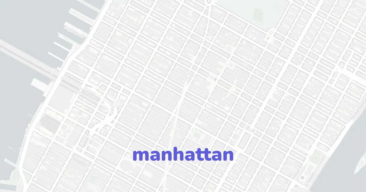Manhattan figure ground plan | CAD Atlas | CAD ATLAS