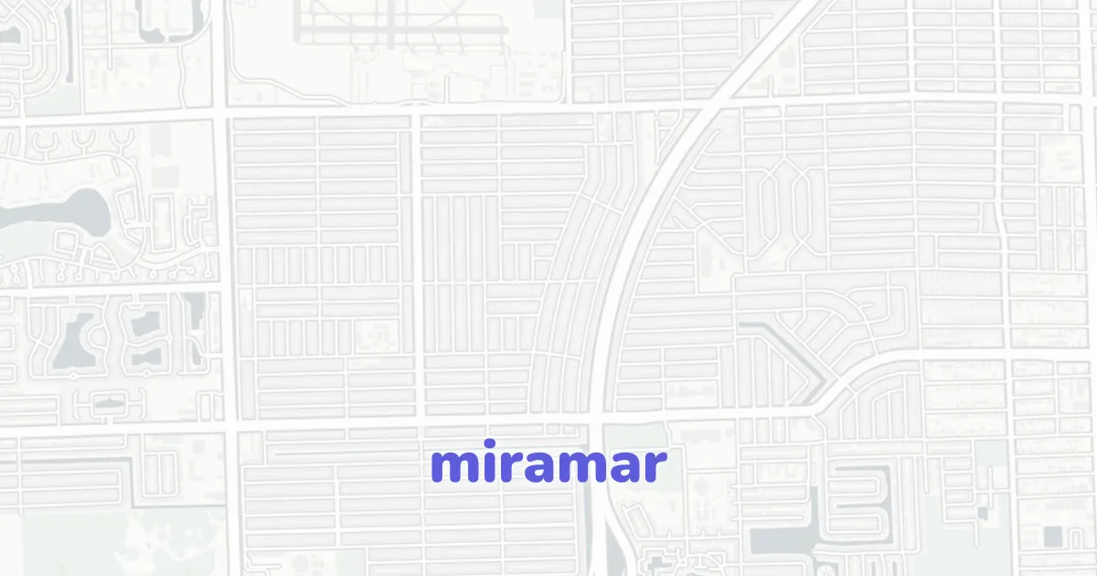 Miramar architectural map | CAD Atlas | CAD ATLAS