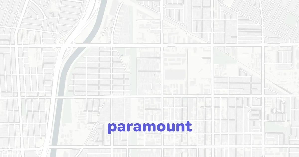 Paramount architectural map | CAD Atlas | CAD ATLAS
