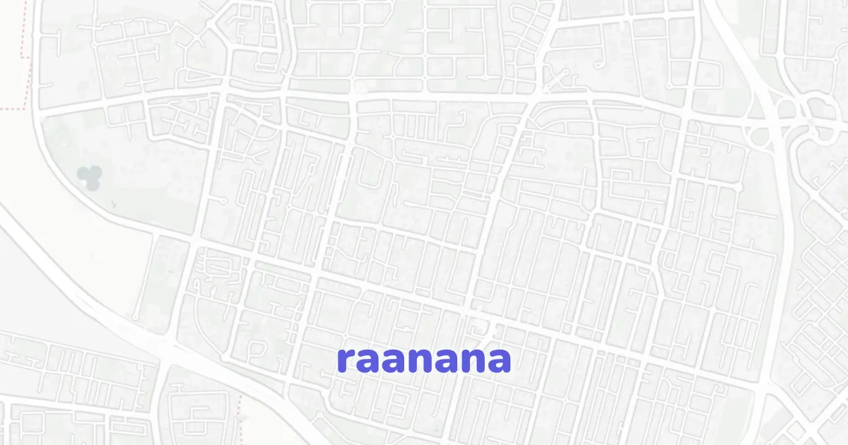 Raanana Site Plan | DWG Site Plan | CAD ATLAS