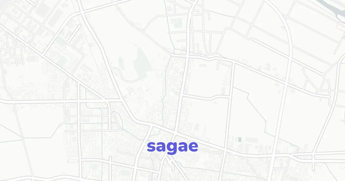 Sagae Site Plan | DWG Site Plan | CAD ATLAS