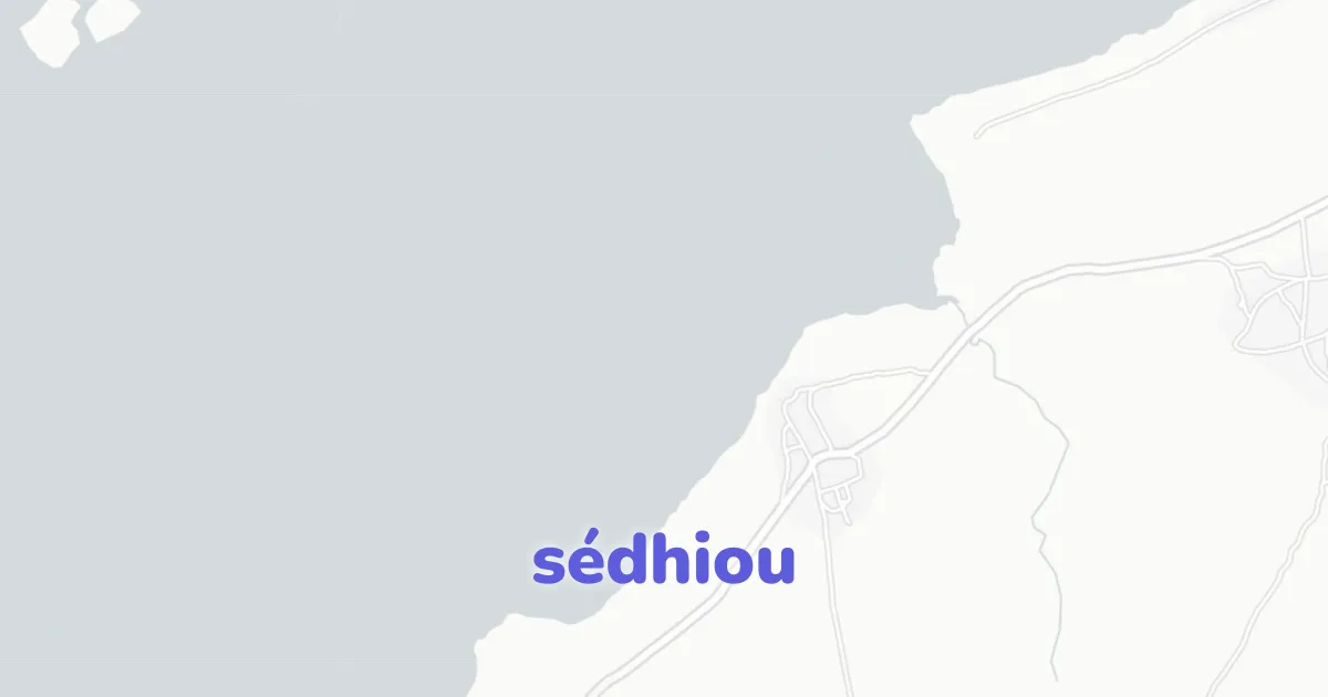 Sédhiou Site Plan | DWG Site Plan | CAD ATLAS