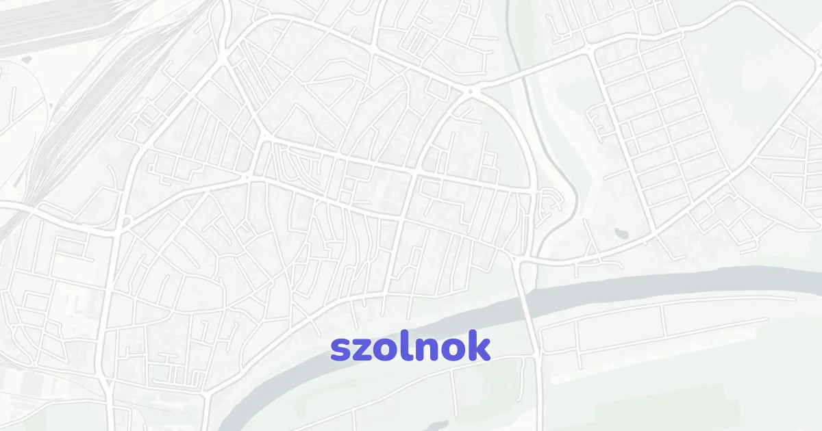Szolnok figure ground plan | CAD Atlas | CAD ATLAS