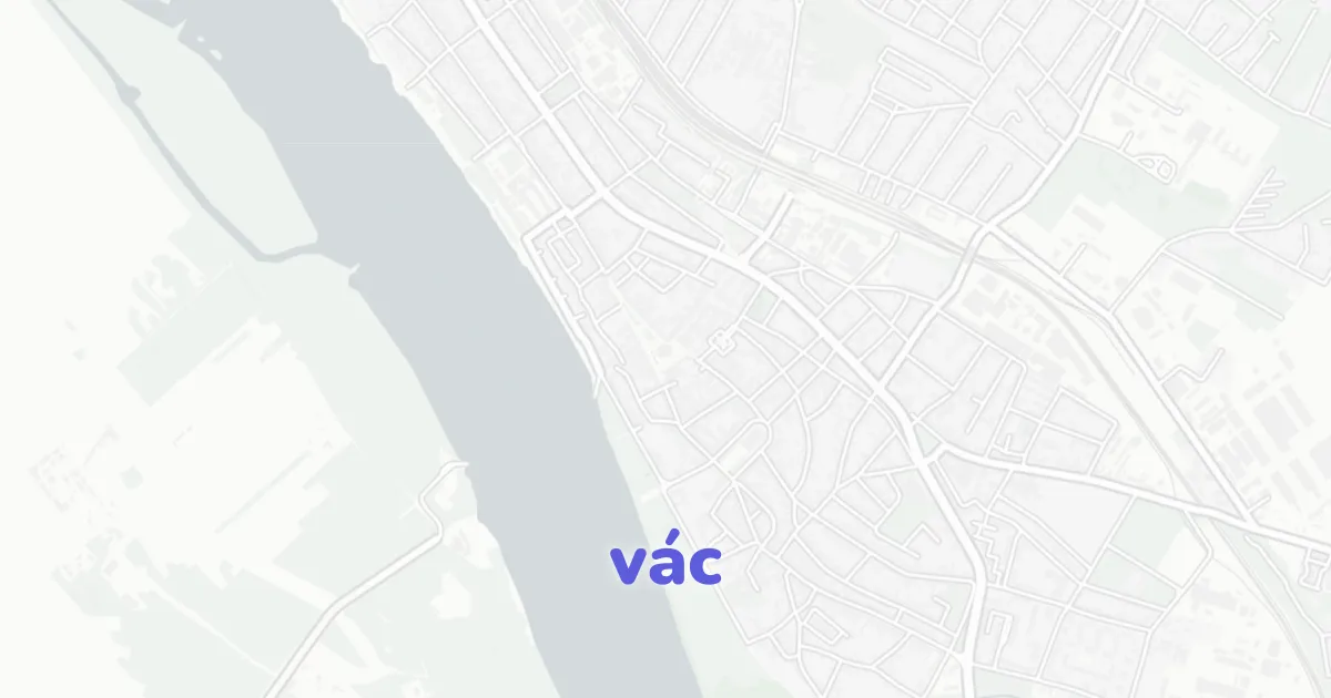 Vác Site Plan | DWG Site Plan | CAD ATLAS