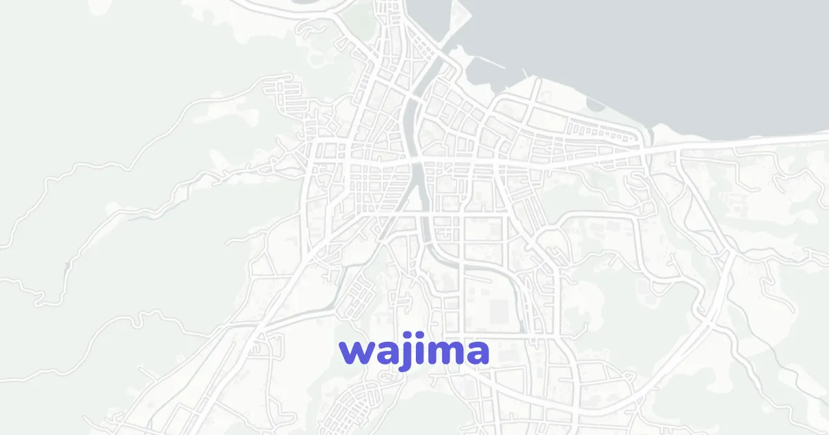 Wajima figure ground plan | CAD Atlas | CAD ATLAS